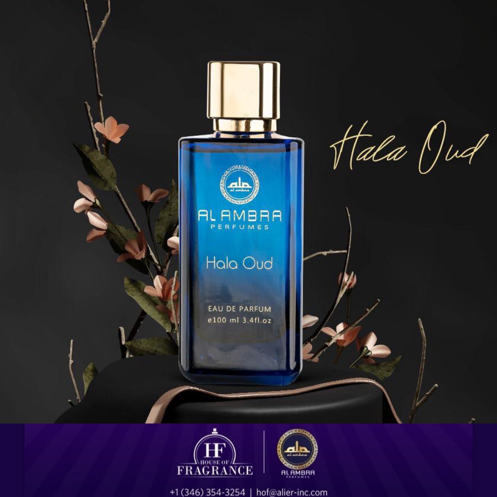 Hala Oud Luxury - Precious Signature 100% Natural Oud Eau De Parfum ...